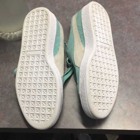 Puma | Shoes | Puma Mint Suede | Poshmark